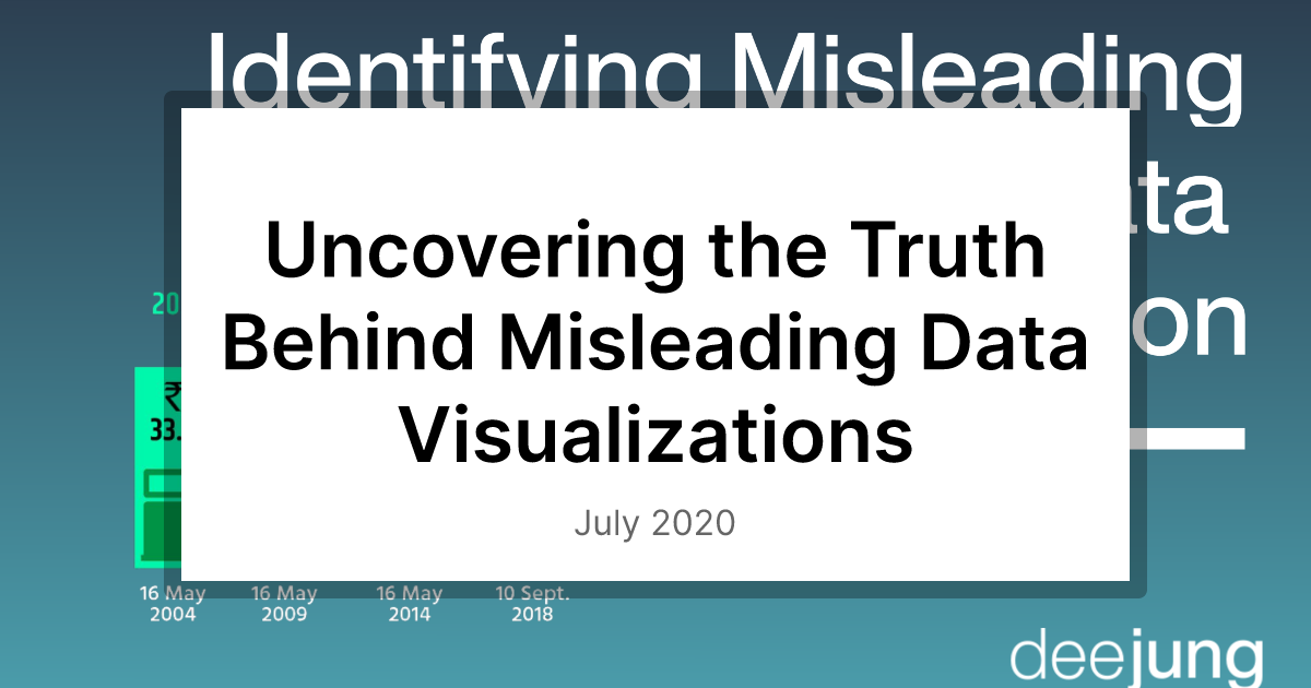 Uncovering the Truth Behind Misleading Data Visualizations